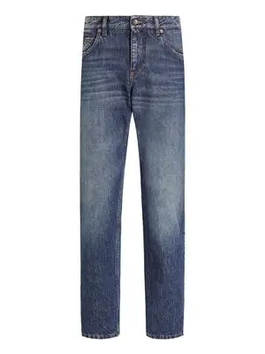 Dolce & Gabbana Multi-colored Denim Trousers - Multicolor