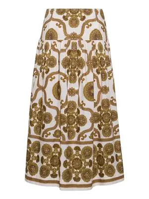 CARA CARA Cara Cara New York Diya Midi Skirt