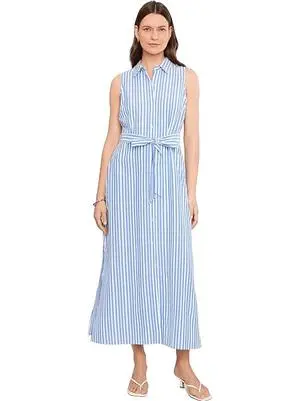 VINCE CAMUTO Vince Camuto Sleeveless Striped Maxi Dress With Sash
