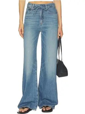 MADEWELL Madewell Ultimate Wide Leg Jeans With Belt