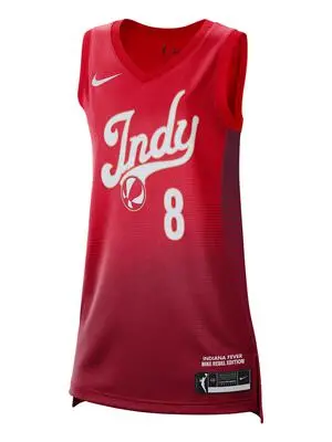Nike Sophie Cunningham Indiana Fever Rebel Edition Dri-fit Wnba Jersey - Red
