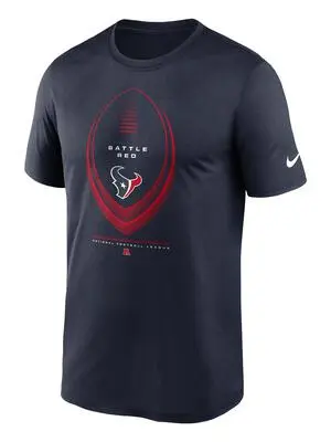 Nike Houston Texans Legend Icon Dri-fit Nfl T-shirt - Blue