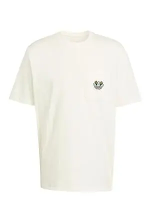 Adidas Monogram Loose Tee Shirt - Off White