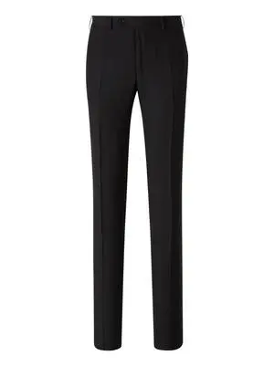 Canali Wool Trousers - Black