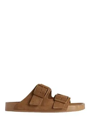 Balenciaga Buckled Sandals - Brown
