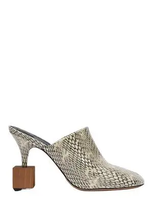 Jacquemus Jacquemus Bisou Slip-On Mules With Sculptural Heel Ornaments Nude