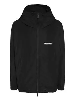 Dsquared2 Zip-up Hooded Jacket - Black
