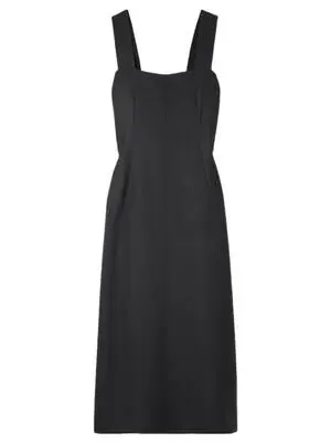 THE ROW The Row Sleeveless Square Neck Dress With Back Slit