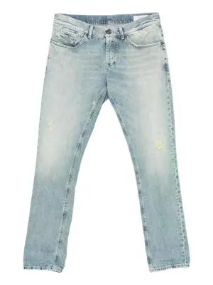 DONDUP Light Button Trousers - Blue