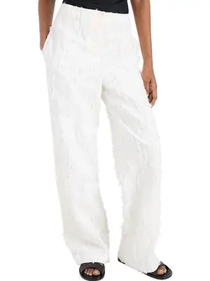 Proenza Schouler White Label Shilo Wide Leg Pants - Off White