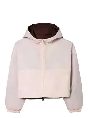 Tory Burch Reversible Cropped Nylon Jacket - Pink