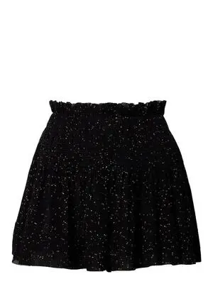 Isabel Marant Étoile Isabel Marant Maelly Silk Georgette Shorts Black