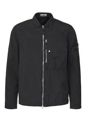 Stone Island Compass Overshirt - Black