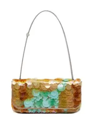 Rabanne Sparkle Sequined Shoulder Bag - Multicoloured