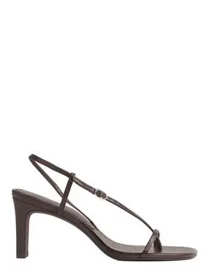 REFORMATION REFORMATION Pina Heeled Sandal Brown