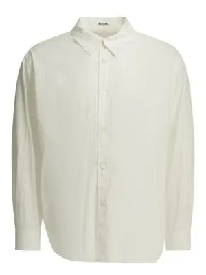 Auralee Garment-dyed Shuttle-weather Shirt No