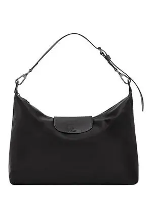Longchamp Le Pliage Xtra Leather Shoulder Bag - Black