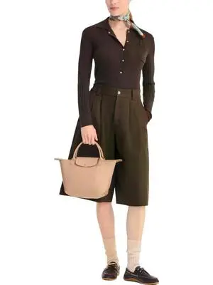 Longchamp Le Pliage One Shoulder Bag - Neutrals