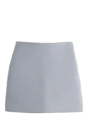 ARMA Suede Mini Skirt - Blue
