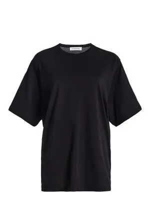 THE FRANKIE SHOP Harper Cotton T-shirt - Black