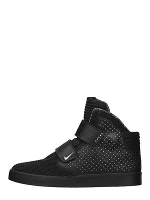Nike Flystepper 2k3 Prm Qs High-top Sneakers - Black