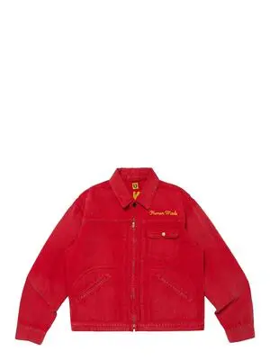 HUMAN MADE Zip-up Work Jacket - Red