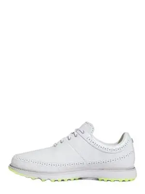 Adidas Mc80 Spikeless Golf Shoes - Cloud White/matte Silver/lucid Lemon