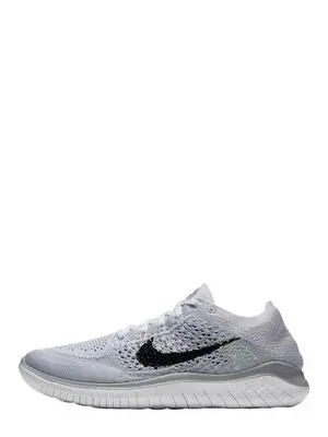 Nike Nike Free RN Flyknit 2018 Athletic Sneakers White