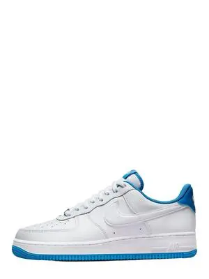 Nike Force 1 '07 Low Top Sneakers - White/blue