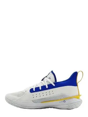 Under Armour Under Armour Curry 7 'Dub Nation' Low Top Basketball Sneakers White