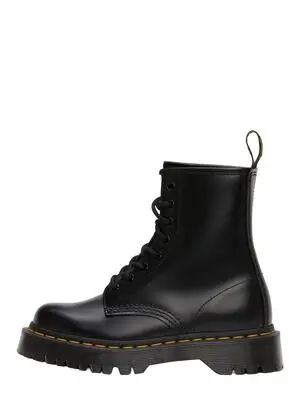 Dr. Martens 1460 Bex Smooth Leather Platform Boot - Black