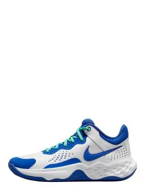 Nike Fly.by Mid 3 Basketball Sneakers - White/blue