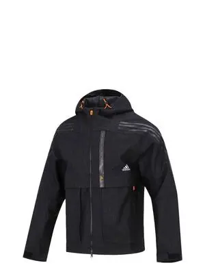 Adidas Th Dnm Wvjk Logo Printing Sports Hooded Jacket - Default Color
