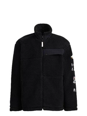 Adidas Neo Logo Casual Stand Collar Windproof Sports Jacket - Default Color
