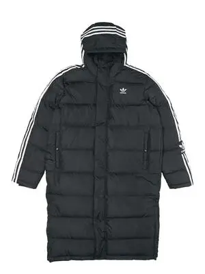 Adidas Originals Long Down Padded Jacket - Black