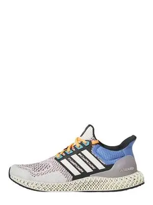 Adidas Ultra 4d Running Shoes - White/grey/blue