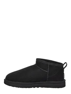 UGG Classic Ultra Mini Ankle Boots - Black