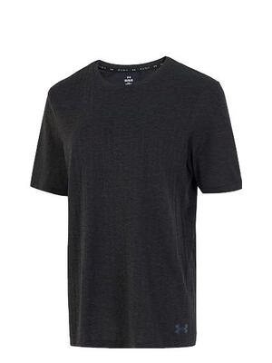 Under Armour Rush Seamless Short Sleeve Shirt - Black