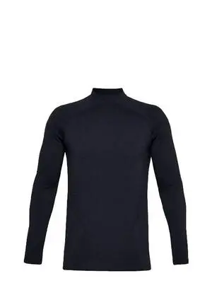 Under Armour Rush Coldgear Seamless Mock T-shirt - Black