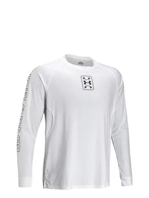 Under Armour Zone Shooting Shirt Long Sleeve - White/black