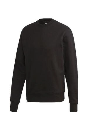 Adidas Y-3 Ss21 Logo Printing Crewneck - Black