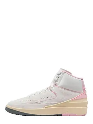JORDAN 2 Retro Sneakers - Summit White/gym Red/medium Soft Pink