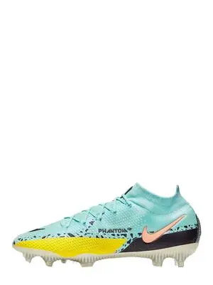 Nike Phantom Gt2 Df Elite Fg Soccer Cleats - Blue/yellow