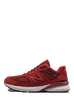 NEW BALANCE 990v5 Made In Usa Athletic Sneakers - Red