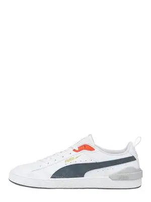 PUMA Suede Bloc Sneakers - White/gray/black