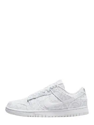 Nike Dunk Low " Paisley" Low Top Sneakers - White