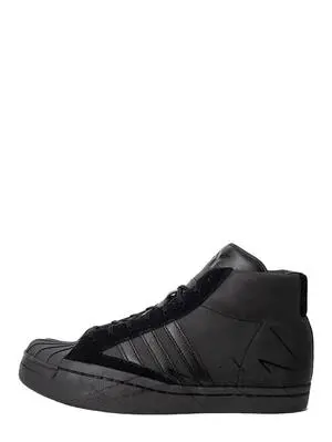 Adidas Yohji Pro High Top Sneakers - Black