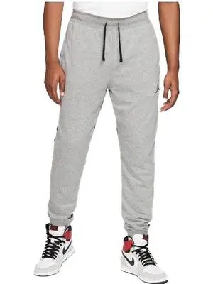 JORDAN Dri-fit Logo Contrasting Colors Knit Sports Pants/trousers/joggers - Gray