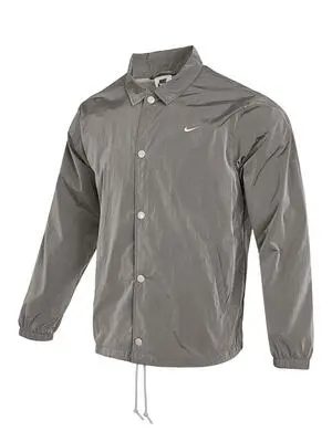 Nike Buckle Lapel Jacket - Solid Color