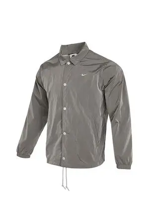 Nike Buckle Lapel Jacket - Solid Color